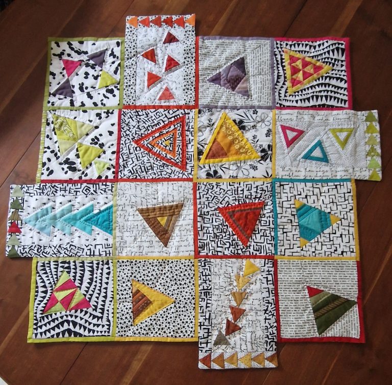 Quilt Along 2026 « Les Triangles » | Patchwork Inspirations